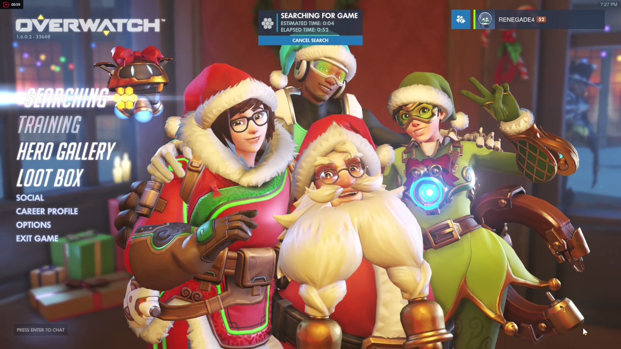 Overwatch Options Menu BUG. - YouTube