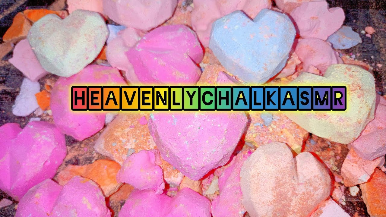 Crunchy 🩷🩵💚 and chunky chunks | Please like, comment, subscribe and share 💕| ASMR | Gymchalk ...