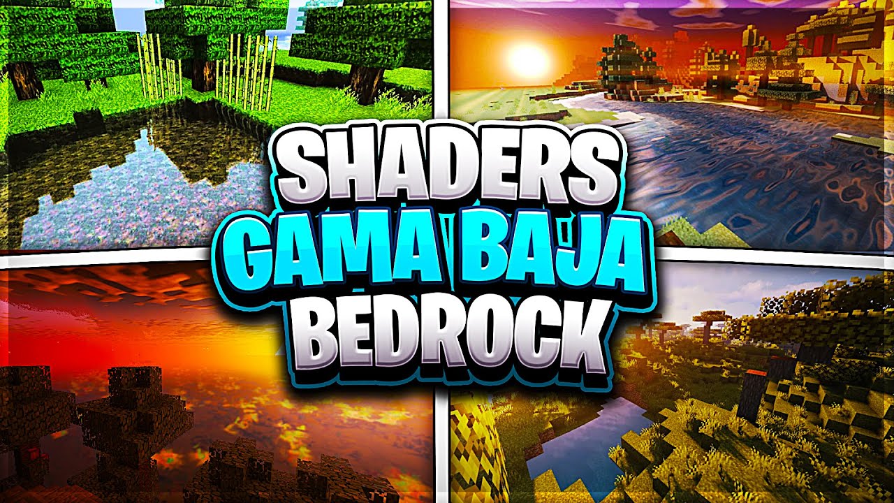 ️TOP 3 MEJORES SHADERS PARA MINECRAFT PE Y BEDROCK 1.19 - 1.20 ...