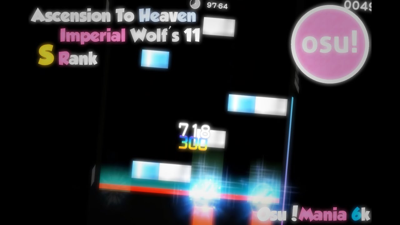 Osu!Mania 6k - Ascension to Heaven [Imperial Wolf's 11] 96.31% S rank ...