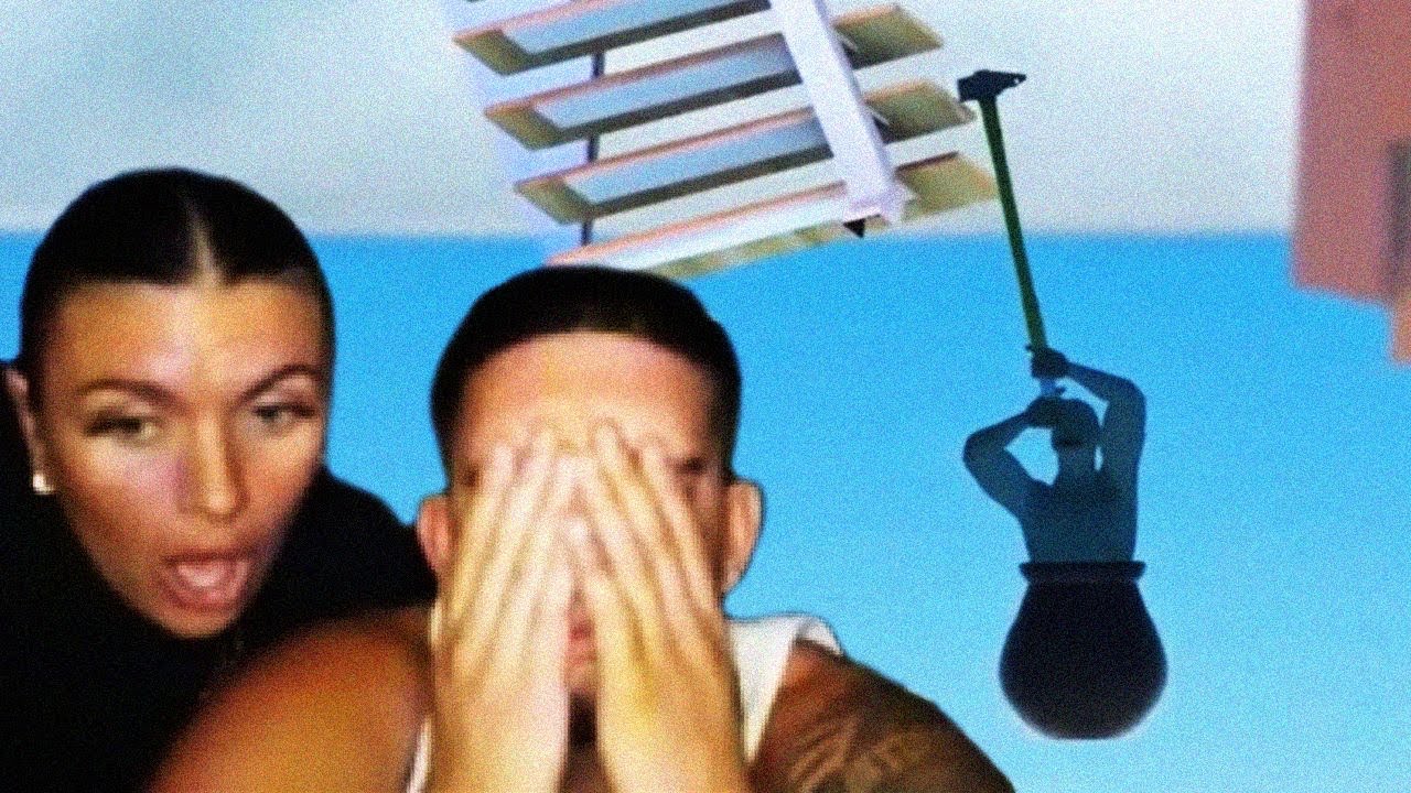 JDub Cries Playing Getting Over It Infront Of Girlfriend... - YouTube