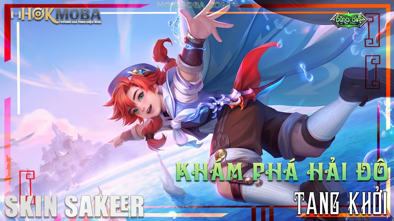 [HoK] Tang Khởi - Khám Phá Hải Đô | Skin Dũng giả | VGVD - Honor of ...