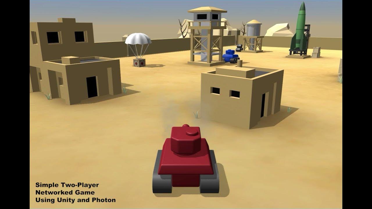 Simple Two-Player Networked Game Using Unity and Photon - YouTube