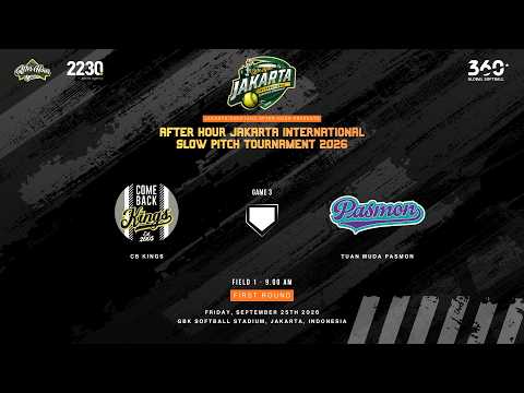 After Hour Jakarta Int'l Slowpitch Tournament 2026 -  CB Kings vs Tuan Muda Pasmon