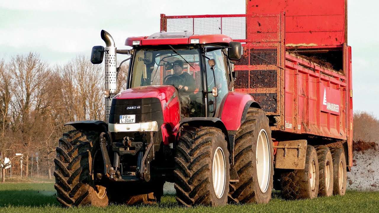 Case 225 Puma - Power im Sonnenuntergang - YouTube