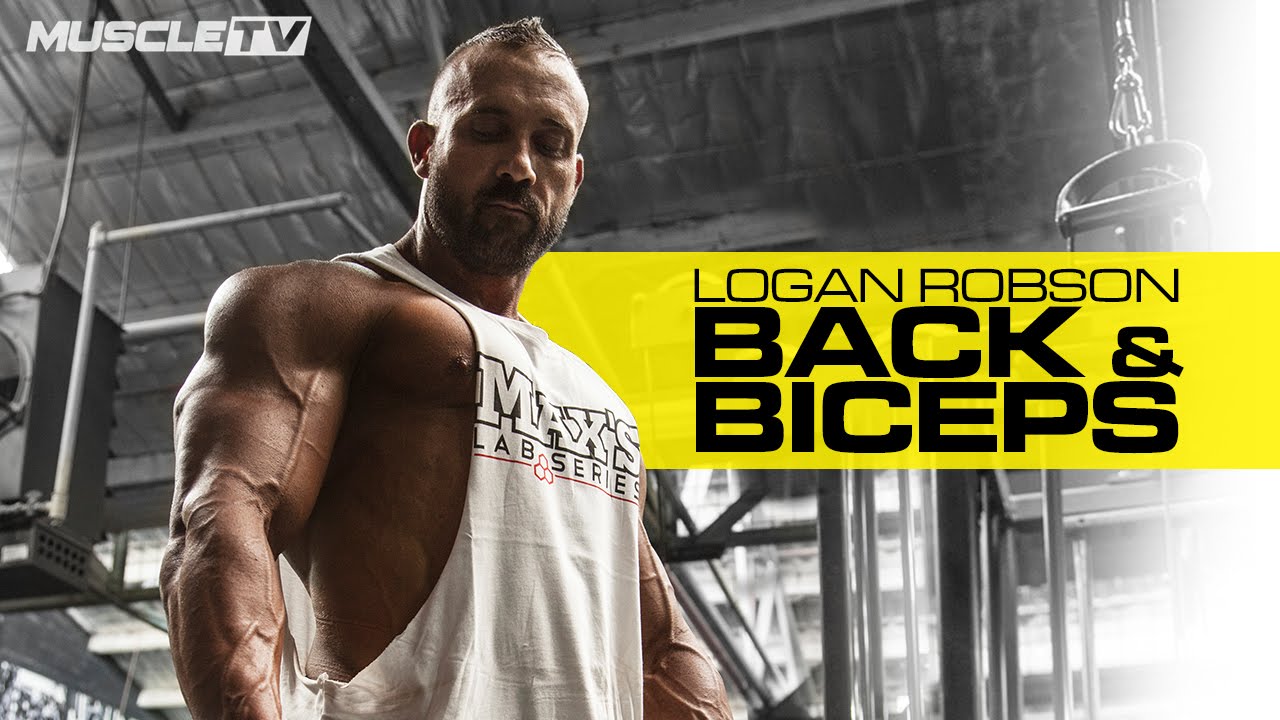 Logan Robson | Back & Biceps - YouTube