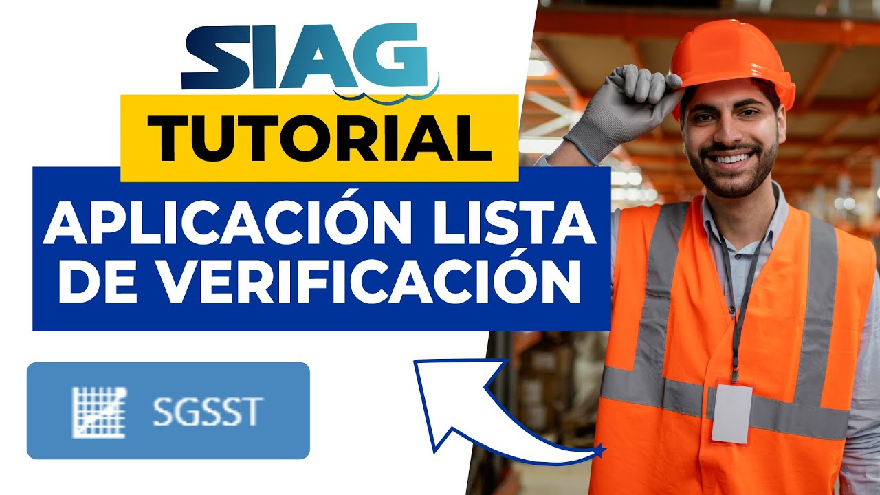 Tutoriales SIAG - Aplicación lista de verificación - YouTube