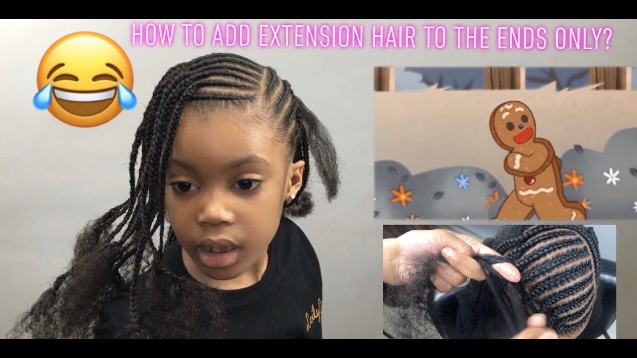 TnC -90 ♡ How to Add Extension Hair to the Ends Only - Kid Friendly ...
