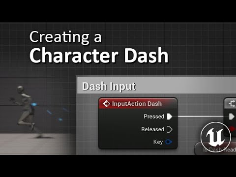 Add a Character Dash in Unreal 5 - YouTube