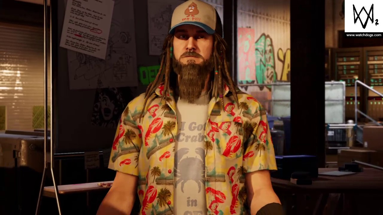 WATCH_DOGS® 2 wrench and ray in a argument - YouTube