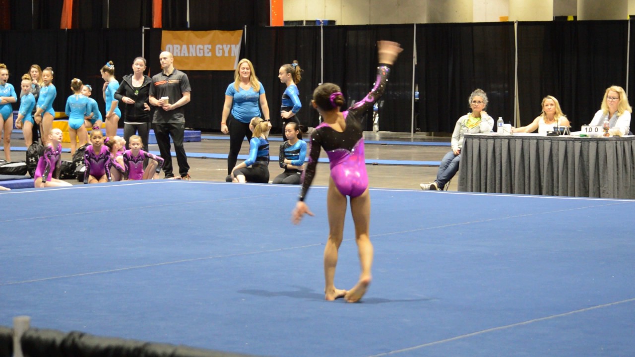 SCEGA California Classic Level 6 Floor Routine - YouTube