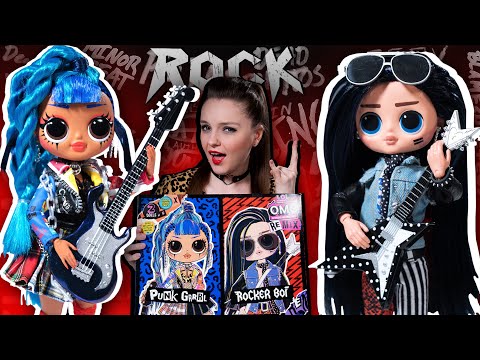 ПОЛНЫЙ РАЗБОР образов кукол Punk Grrrl и Rocker Boi | ПЕРВЫЙ ПАРЕНЬ LOL Surprise OMG | Обзор