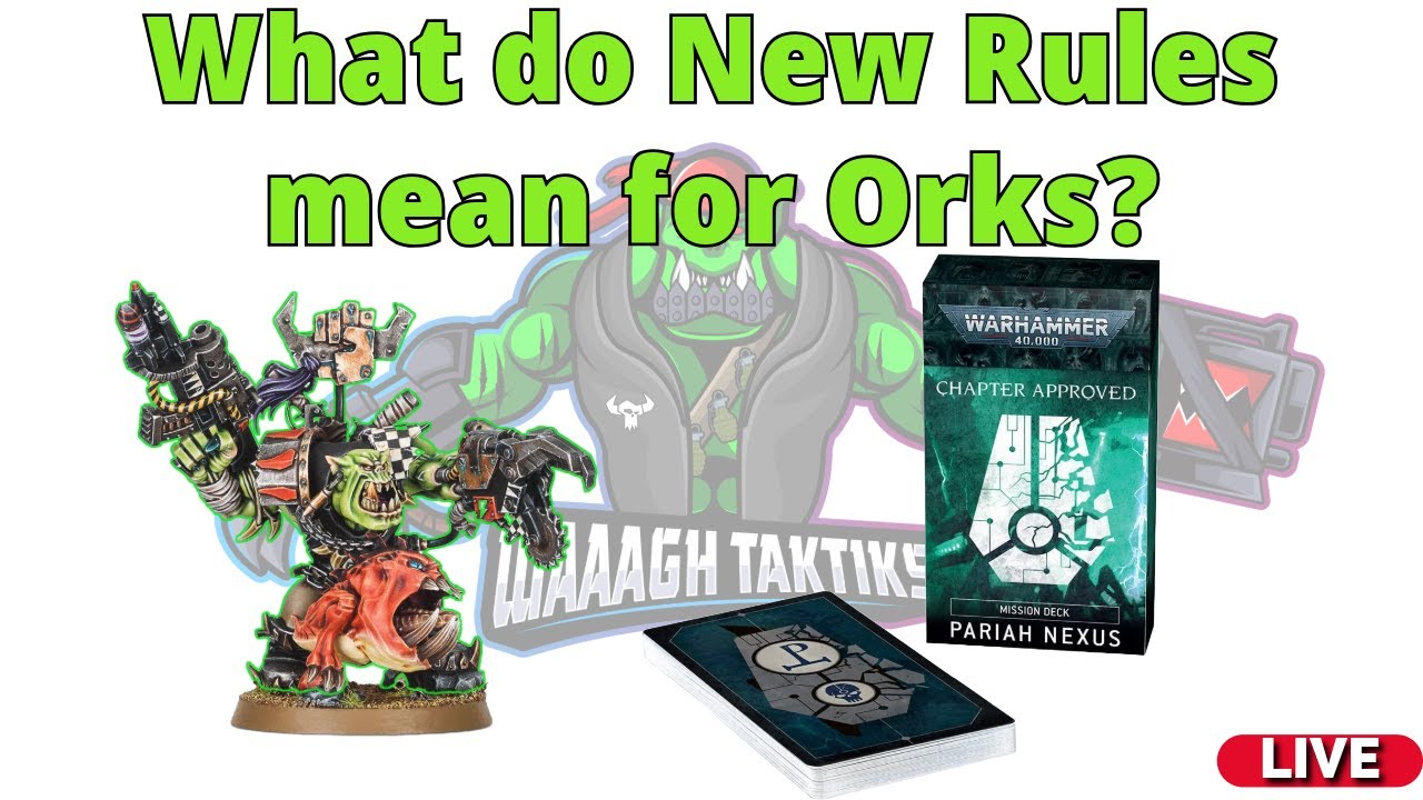FIRST LOOK! Orks in the Pariah Nexus Missions (Warhammer 40k Reactions ...