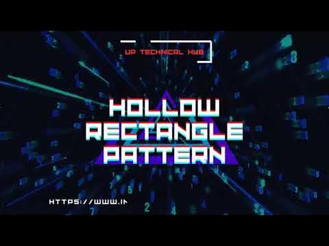 Hollow Rectangle Pattern In C #pattern #cprogramming #codingshortvideo #clglife #trending - YouTube