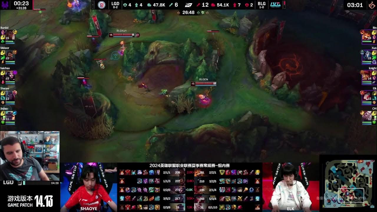 2024职业联赛 IG vs OMG - BLG vs LGD - YouTube