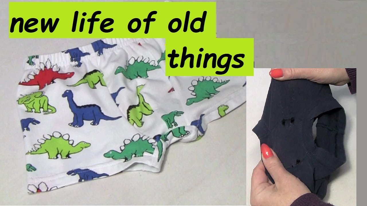 How to sew boxers for the boy DIY - YouTube