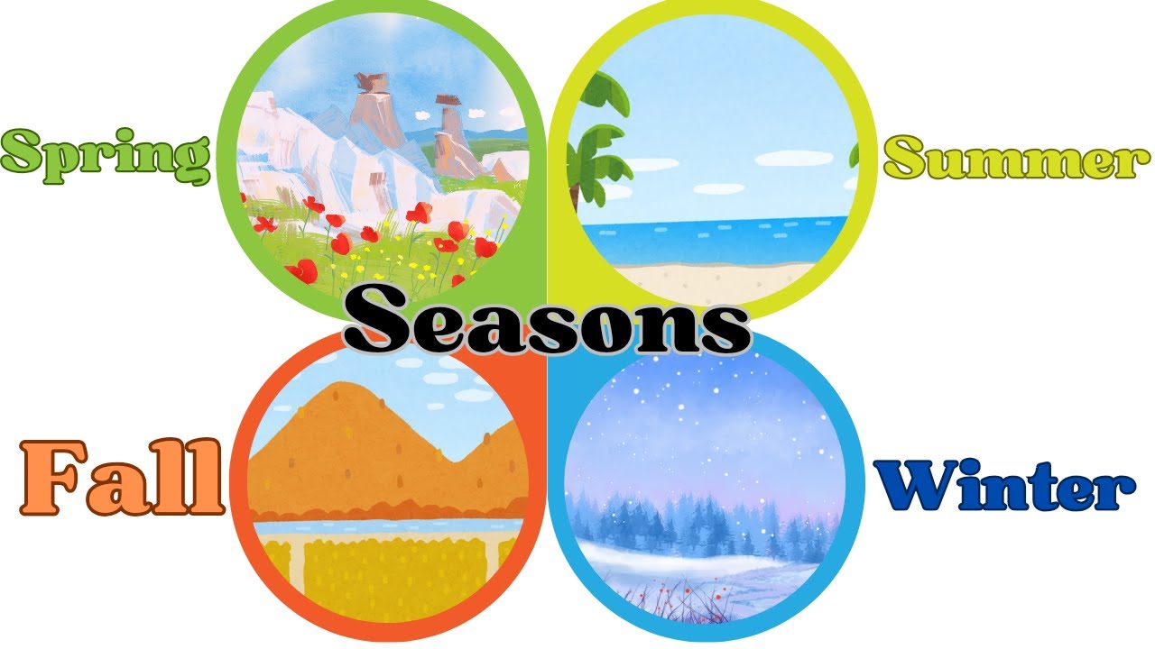 Seasons All Year Round | Four seasons | Kids Song ☆ - YouTube