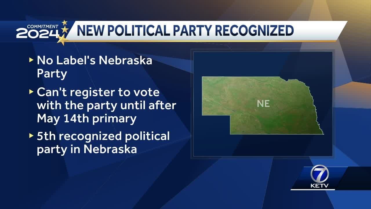 Nebraska voters can register under new political party after May 14 ...