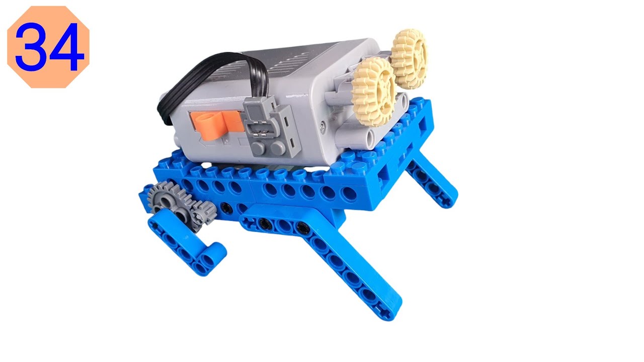 [#34] Lego 9686 - 500+ transformation assembly instructions - YouTube