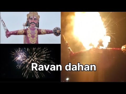 👹Ravan dahan🔥🔥|Ganesh nagar|gandhidham#ravan#ravandahan#dasera - YouTube
