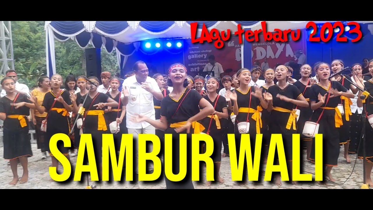 LAGU | TERBARU | 2023 | SAMBUR WALING | Etnis Riung | Festival Budaya ...