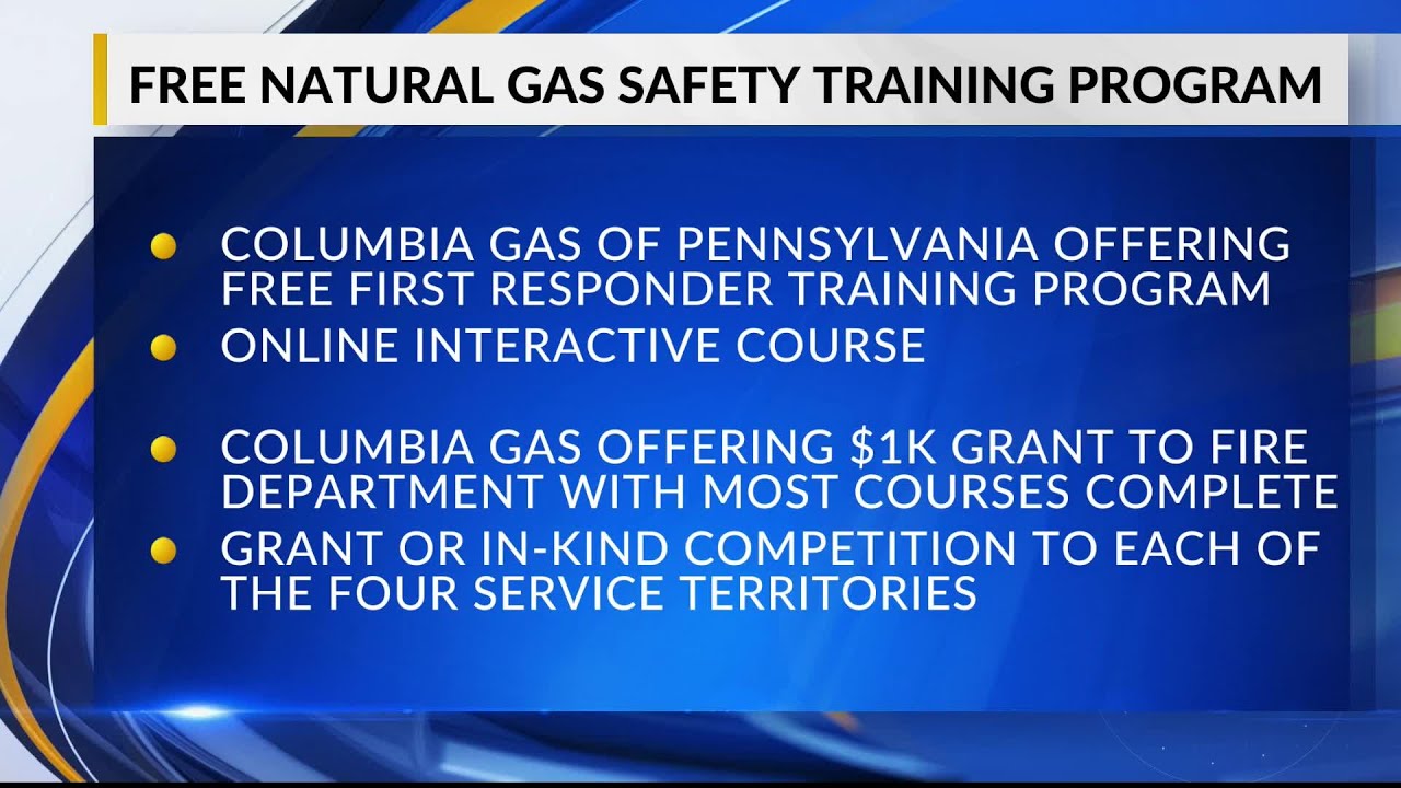 Natural Gas Safety Training Program offered to first responders by ...