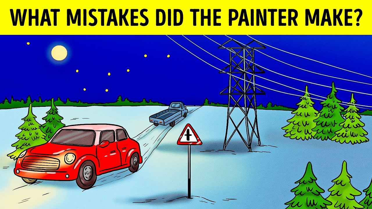 Tricky Pictures And Funny Riddles To Test How Fast Your Brain Is - YouTube