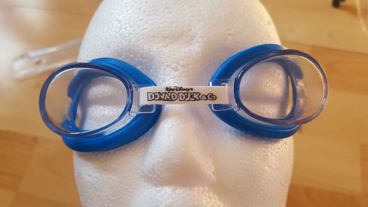 Donald Duck Swimming Goggles - YouTube