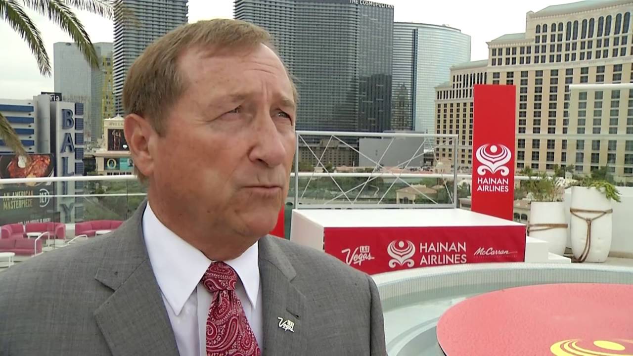 Rossi Ralenkotter. President/CEO, Las Vegas CVA - Flight Beijing - Las ...