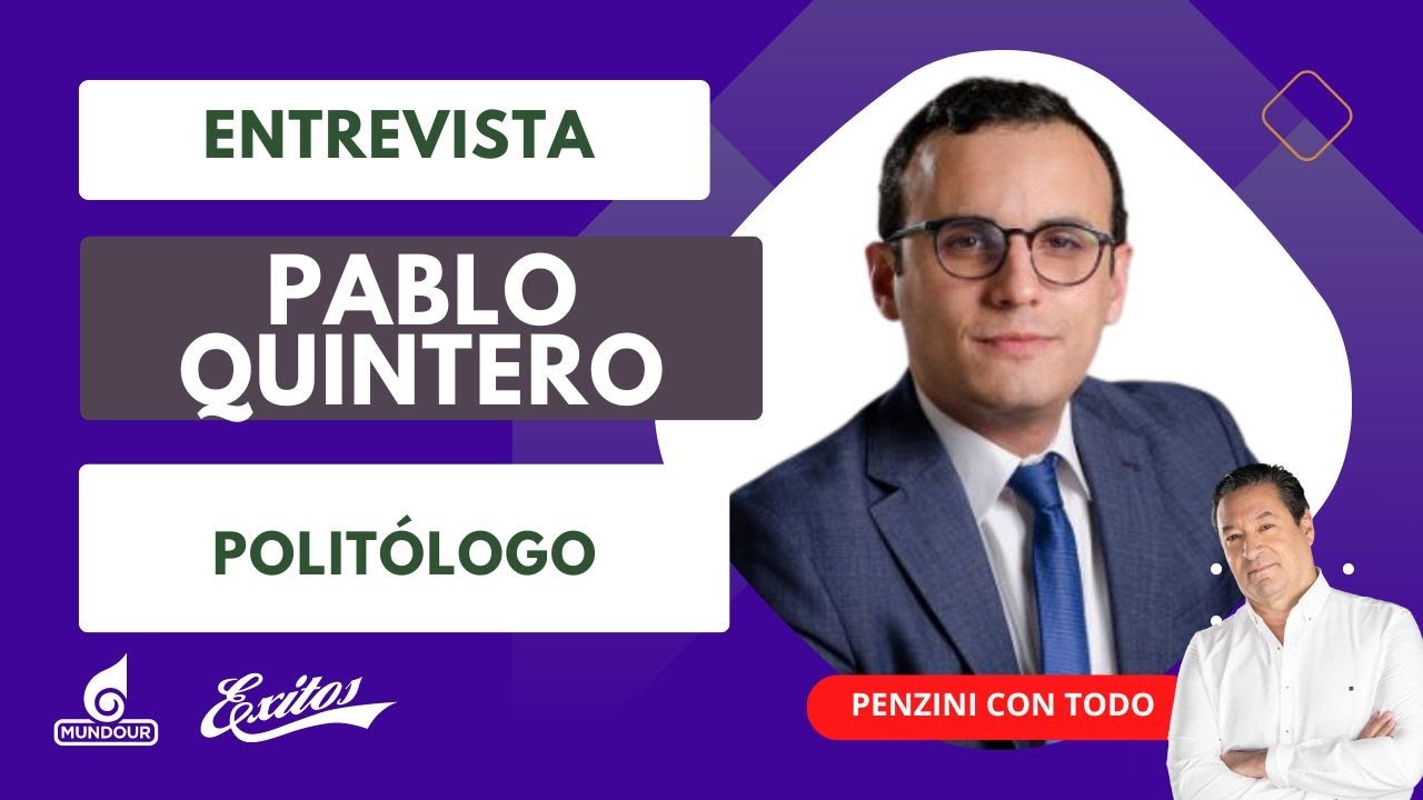 Actualidad y panorama política con Pablo Quintero - YouTube