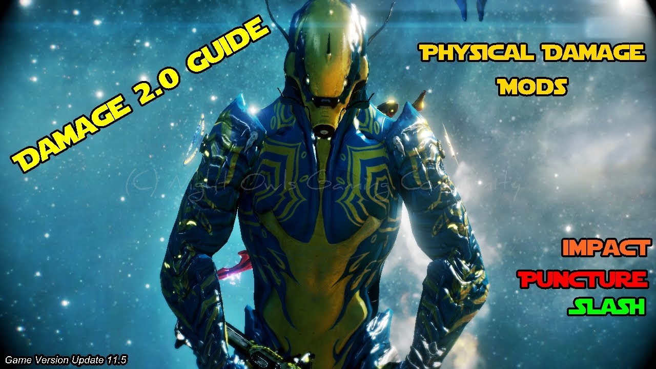 Warframe Damage 2.0 Guide - Physical Damage (Impact, Puncture & Slash) - Part #1 - YouTube