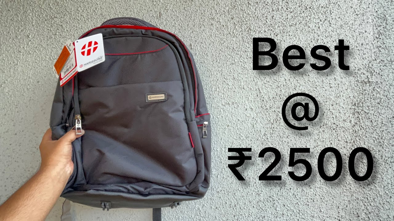 Harisons Concord | Backpack | 38L | Amazon Unboxing & Review | Jan 2024 ...