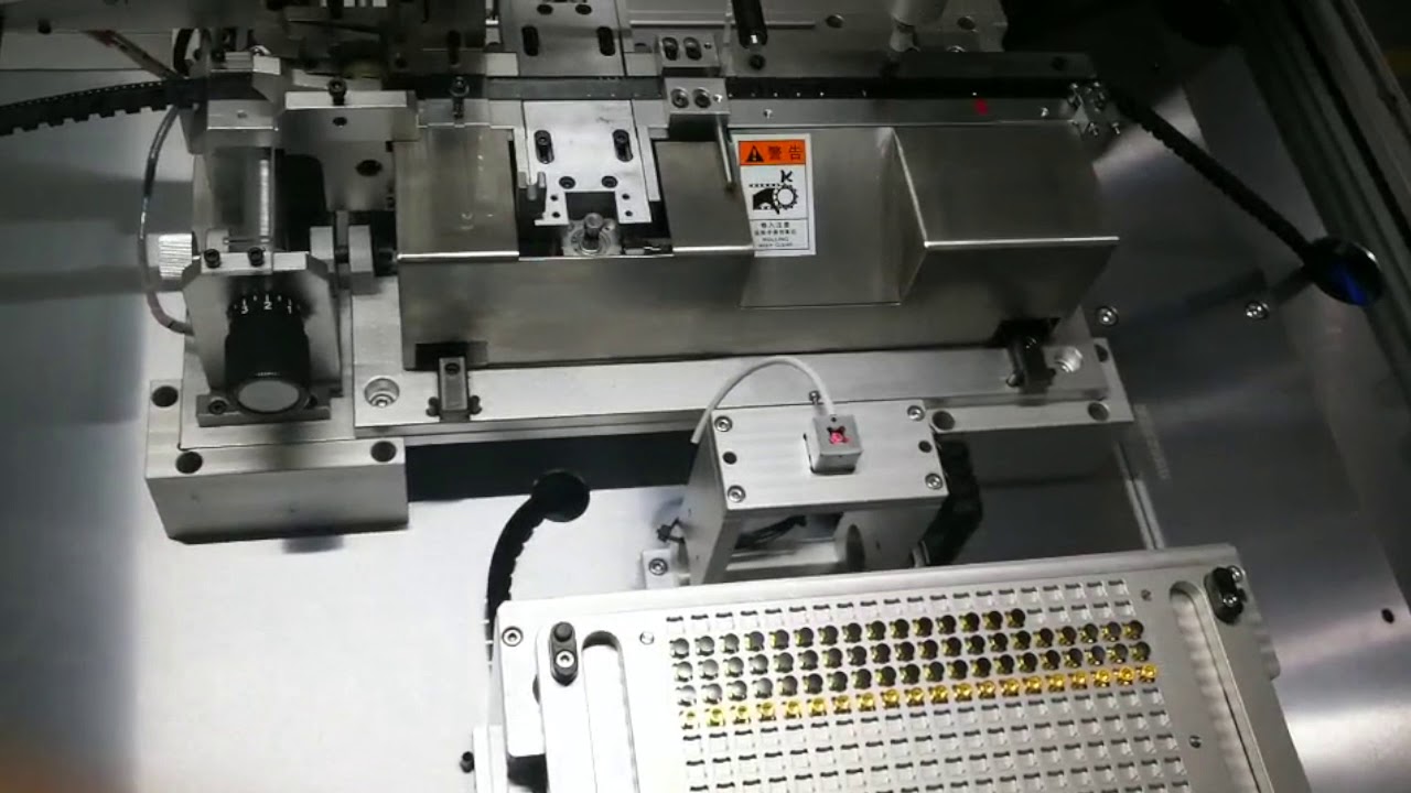 Automatic machine for connector packing - YouTube
