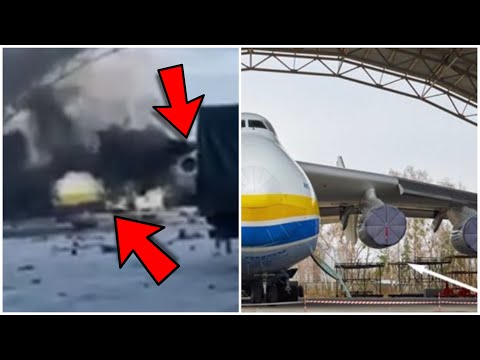 NAGRANIE BOMBARDOWANIA ANTONOVA AN 225 MRIYA