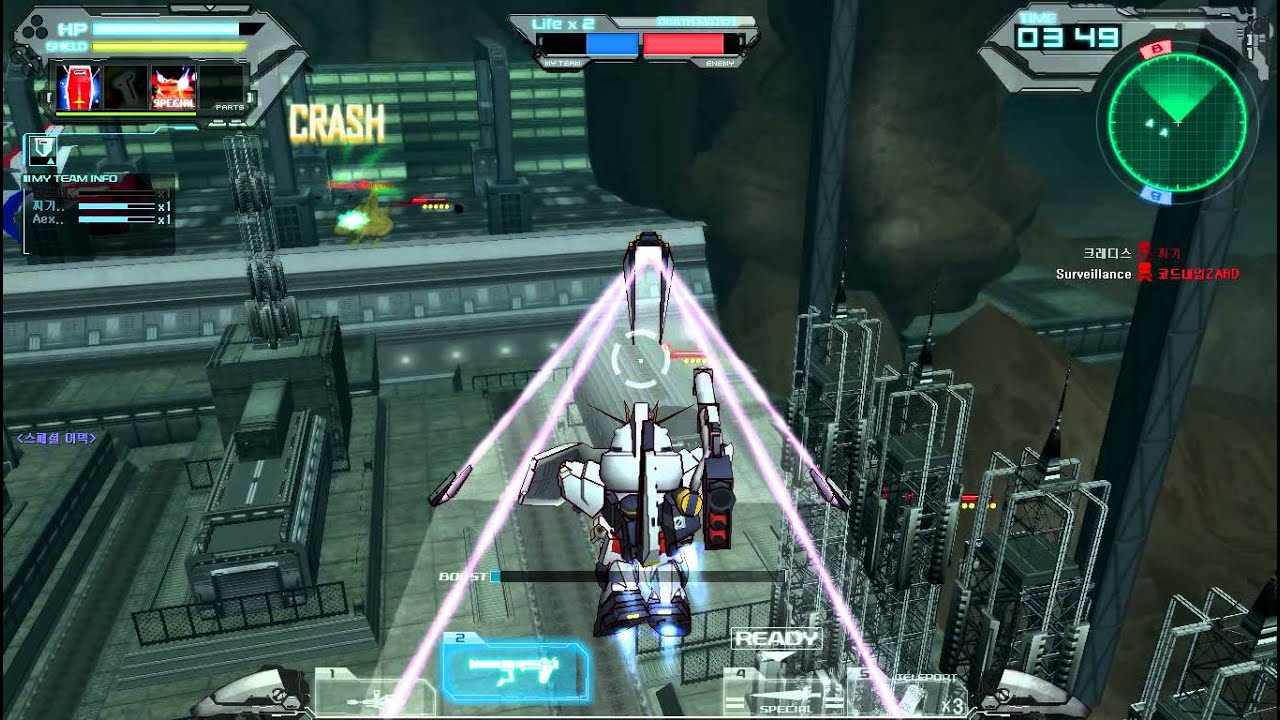 SDGO - Nu Gundam - Jaburo Base - YouTube