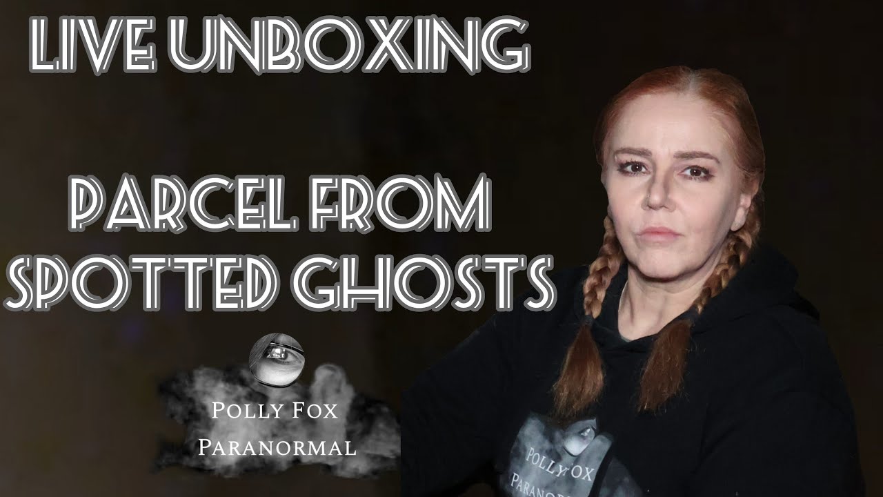 I HAVE A PACKAGE FROM SPOTTED GHOSTS!! Live unboxing. - YouTube