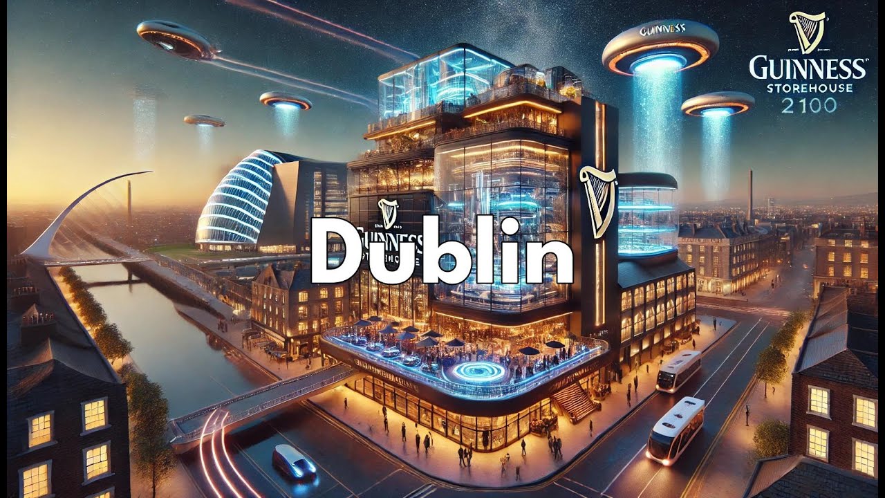 Asking AI what Dublin will look in 2100 - YouTube