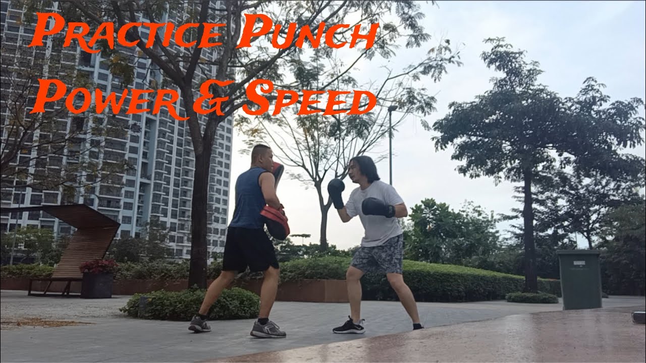 Practice Power & Speed Punch @santieamberan143 - YouTube