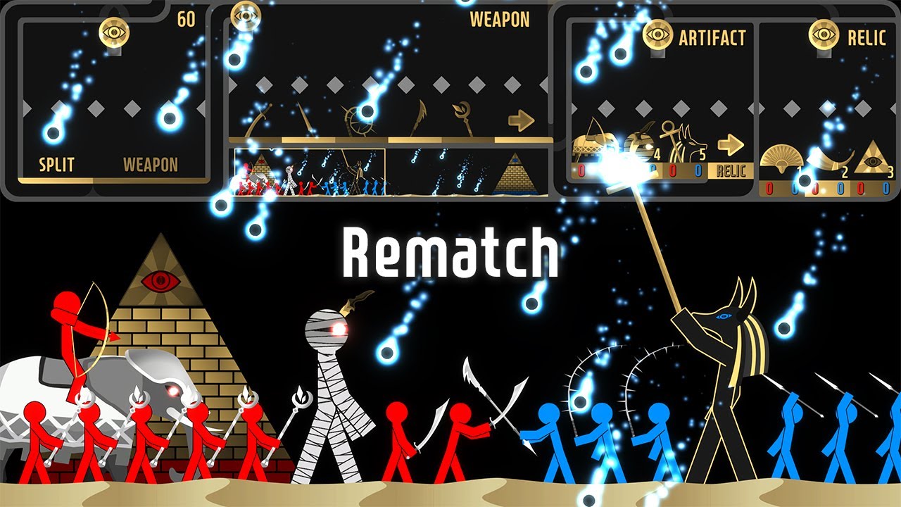 Egyptian Mythology (Rematch) - Stickman & Ragdoll Fight - YouTube