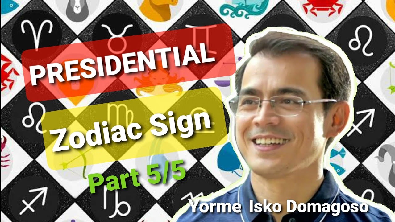 Isko "Yorme" Moreno: Zodiac Sign - YouTube
