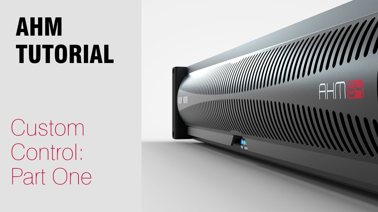 Custom Control & AHM-64 - Part One - YouTube