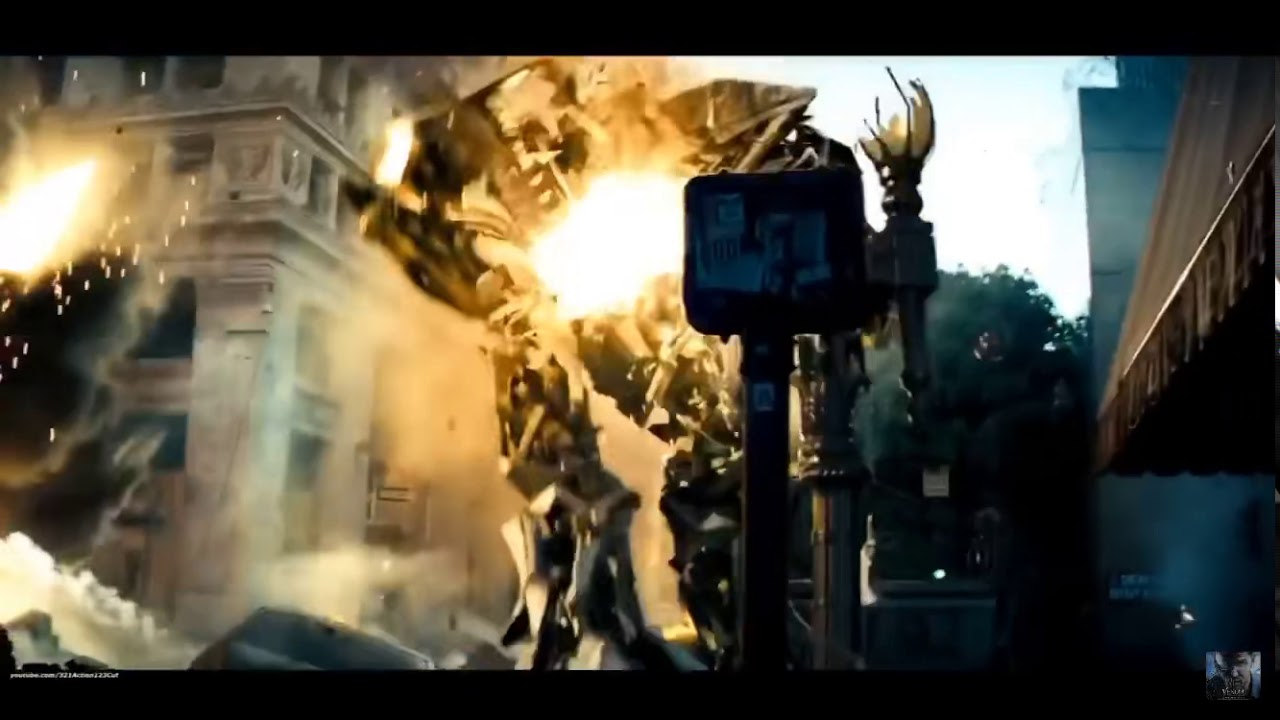 Transformers (2007) - Sam kills Megatron - YouTube
