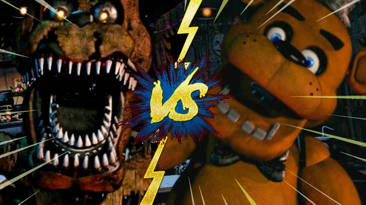 NIGHTMARE FREDDY VS FREDDY - La Liga de FNAF | FIVE NIGHTS AT FREDDY'S ...
