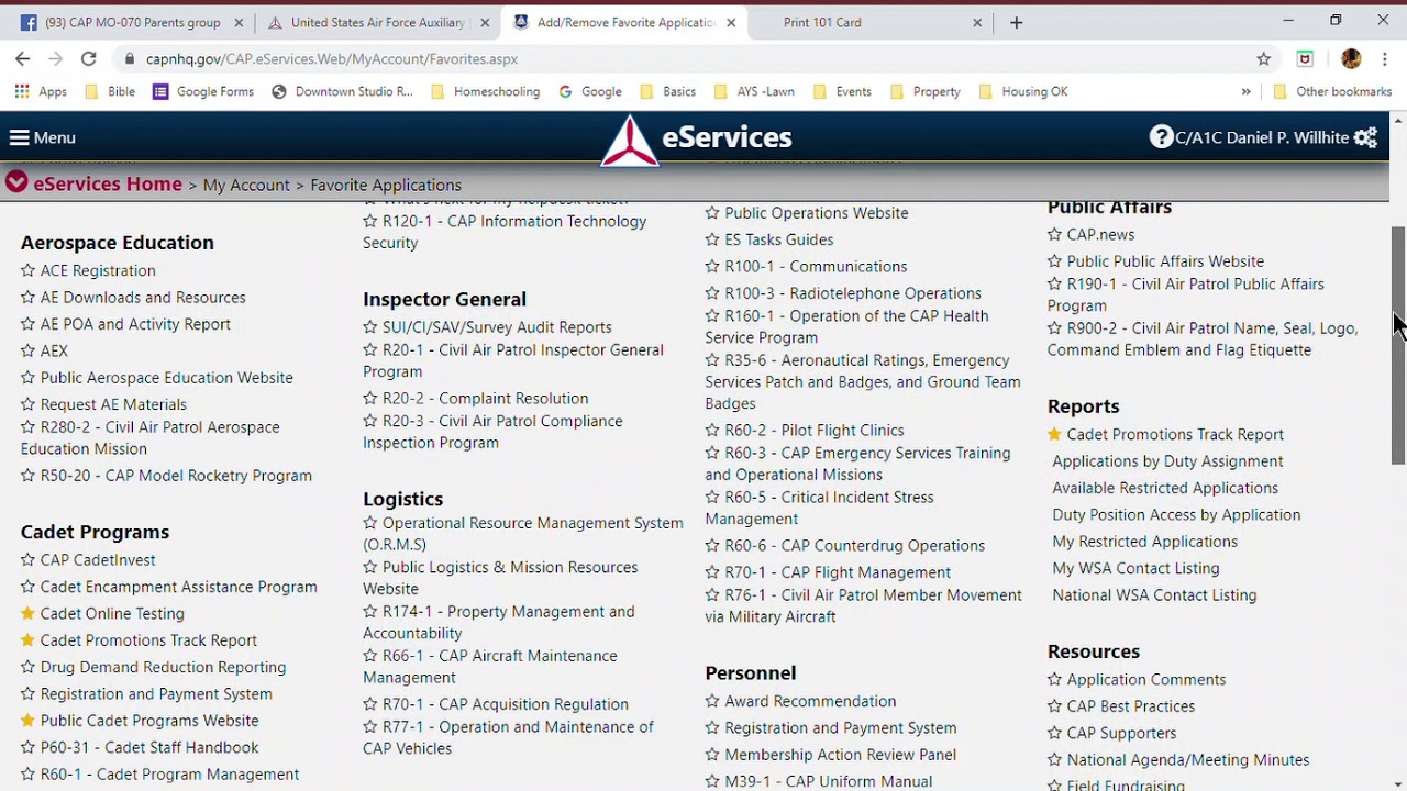 Favorites Apps - YouTube