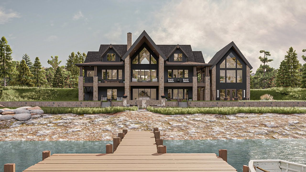 Luxury Mountain House Plans Lake