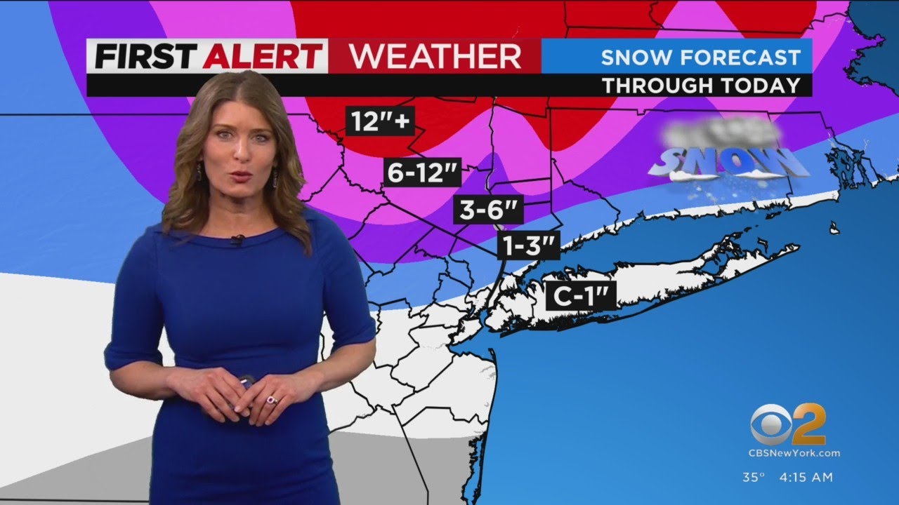 First Alert Weather: 4 a.m. nor'easter update - YouTube