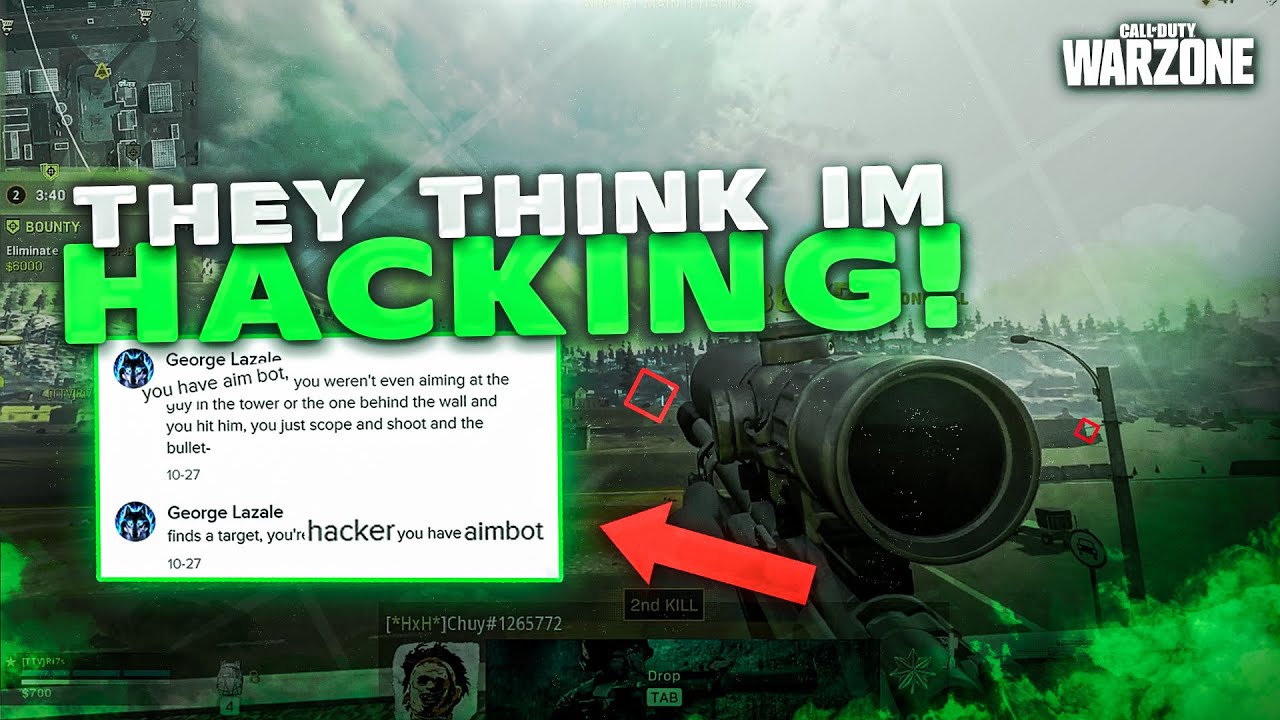 "How is it fun letting AIMBOT snipe for you??" (Aggressive Warzone *PC ...