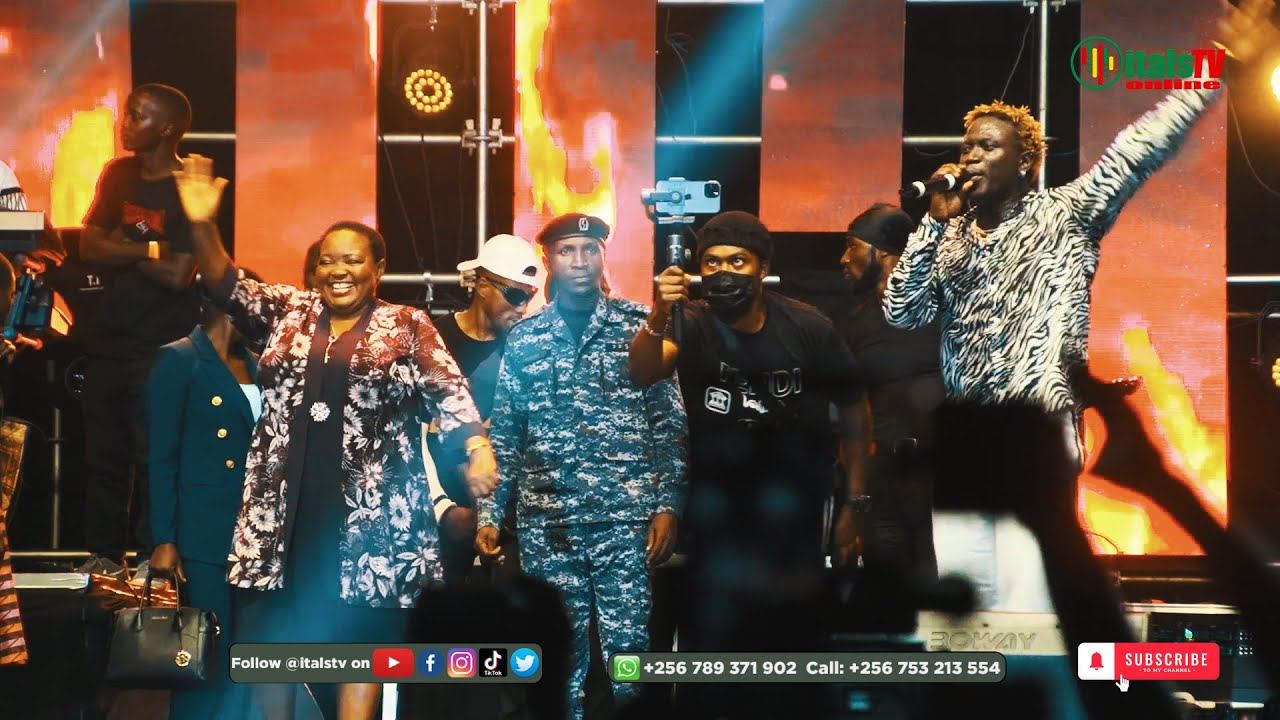 Minister Nabbanja Suprises Gravity Omutujju At Okwepicha Concert - YouTube