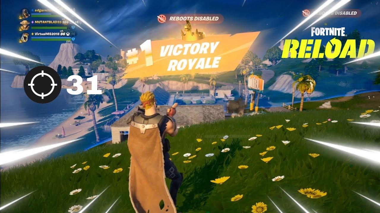 Fortnite Reload Zero Build Squads | 31 High Kill Game| - YouTube