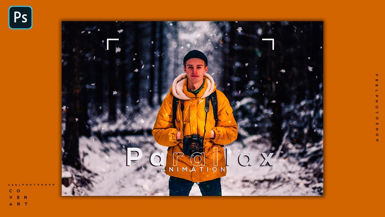 Photoshop Tutorials How To Create 25d Parallax Animation Just In Photoshop Youtube
